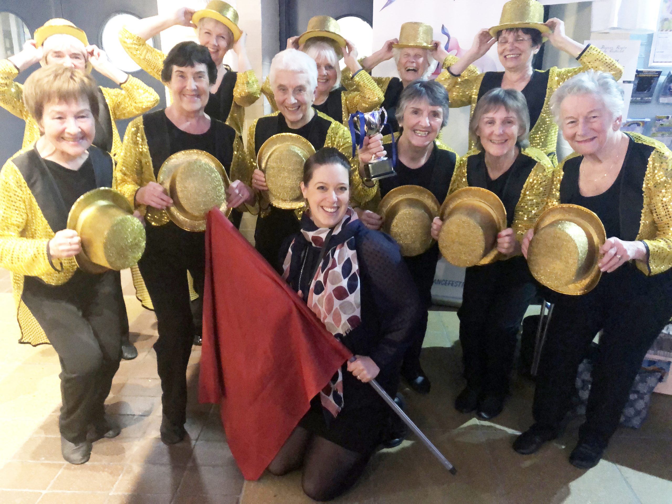Silver Steppers are Triumphant at Bognor Festival - Sarah Moore Dance