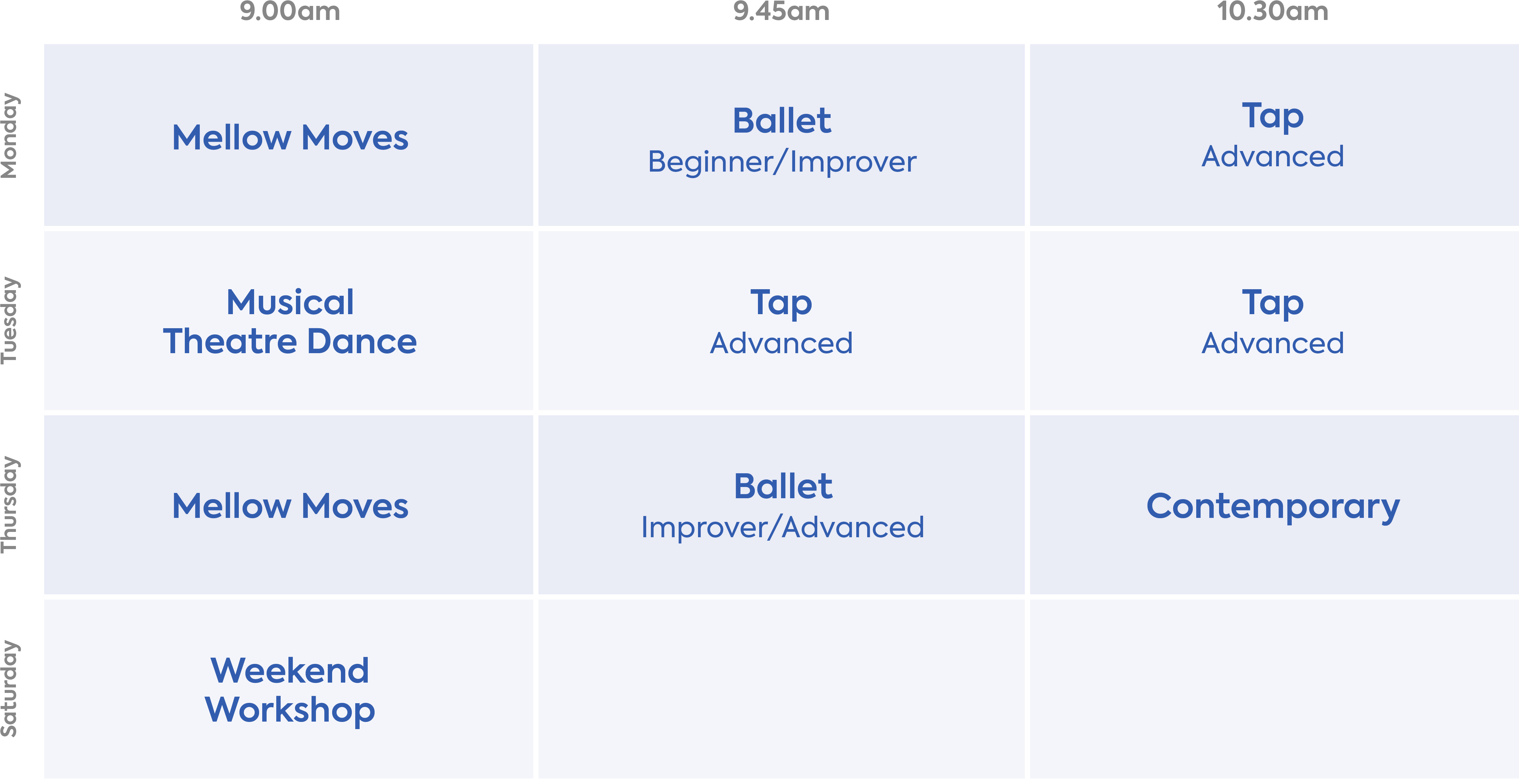 Online Dance Classes - Sarah Moore Dance